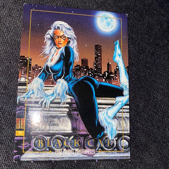Marvel | Toys | Marvel Masterpieces 992 Black Cat Trading Card | Poshmark